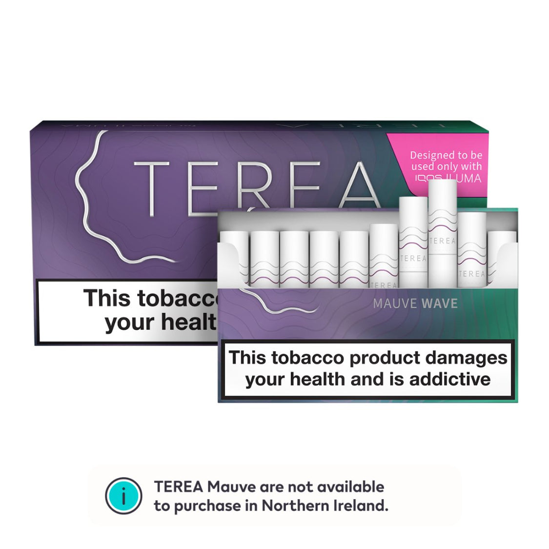 IQOS MAUVE WAVE TEREA| £7.00| BUY 10+ PAY £6.50 EACH – Super E-cig