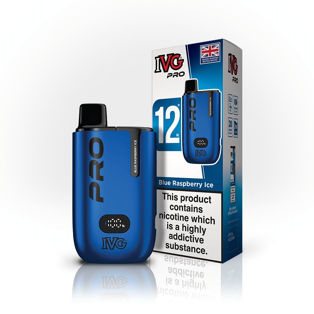 IVG Pro 12 Prefilled Pod Kit – Rechargeable Vape Device – Super E-cig